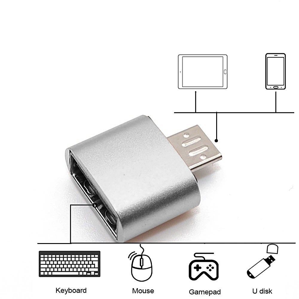 Adaptador Otg V8 Para Usb 004 | Shopee Brasil