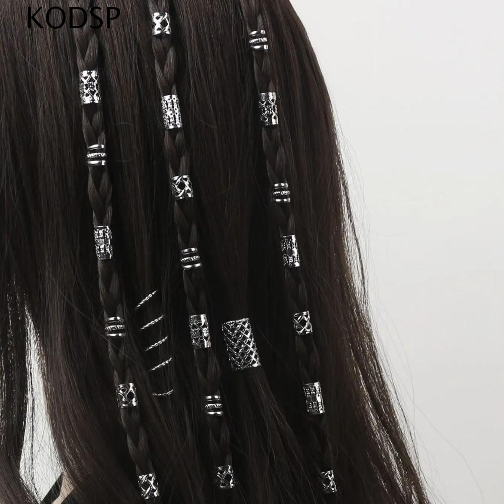 KODSP 90PCS Anel De Cabelo Oco Fora , Dread Locks Hair Braiding ...