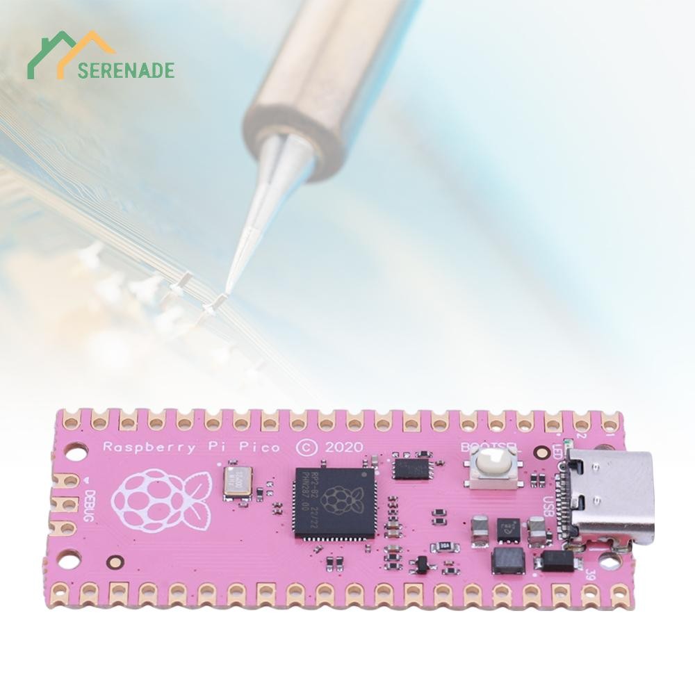 Placa RP2040 Para Raspberry Pi Pico Dual-Core 264KB ARM Com SPI/I2C ...