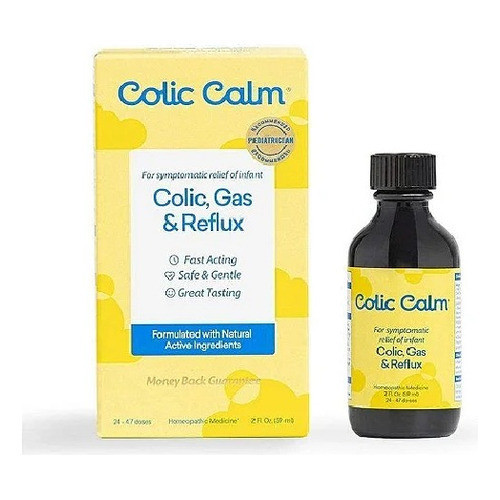 Colic Calm Alívio Contra Cólicas Gases E Diarreia Bebês 59ml | Shopee Brasil