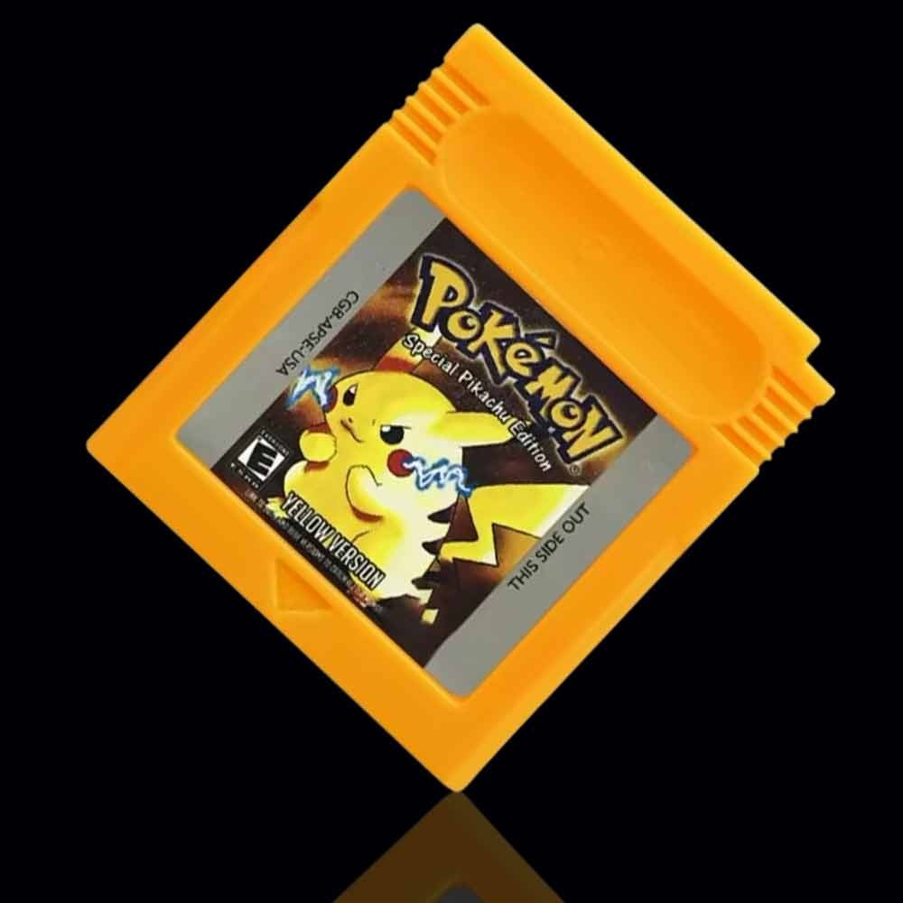 Pokemon Yellow-Gameboy GBC Game card | Shopee Brasil