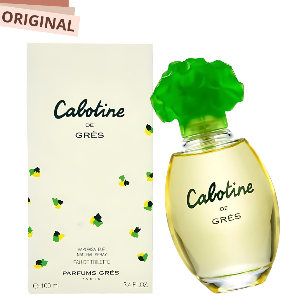 Perfume Cabotine Grès 100ml Eau de Toilette Original | Shopee Brasil