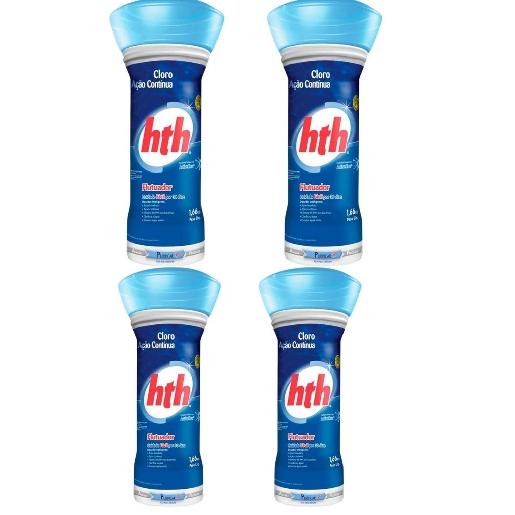Kit 4 Flutuadores Grande HTH | Shopee Brasil