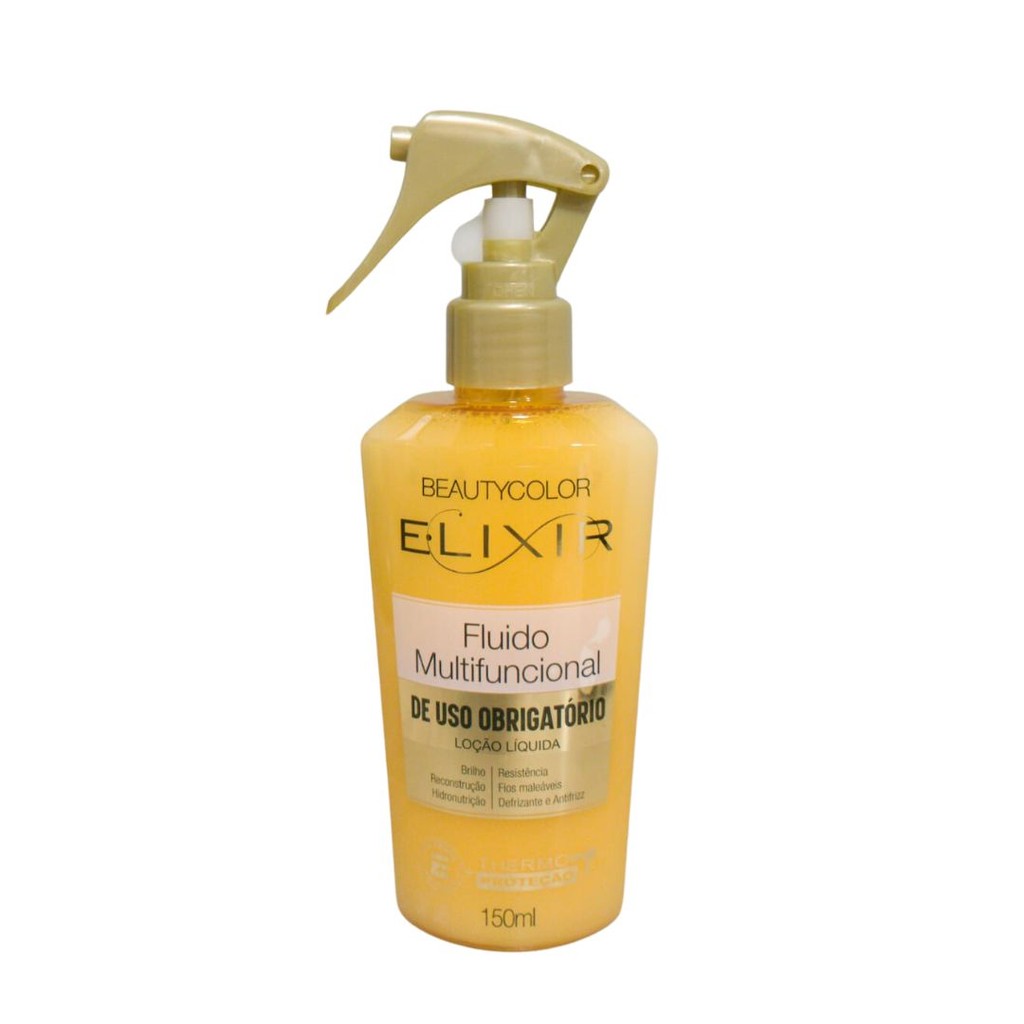 Fluido Multifuncional De Uso Obrigatório Líquido Beautyccolor Elixir 150ml | Shopee Brasil