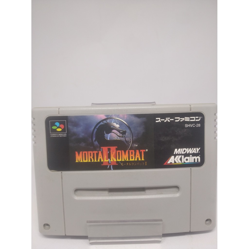 MORTAL KOMBAT 2 SFC PARALELO | Shopee Brasil