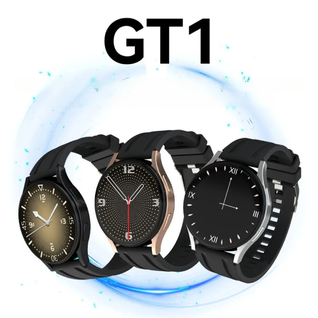 GT1 Smart Watch 1.32" IPS Pure Round Full Touch Screen Bluetooth Call ...