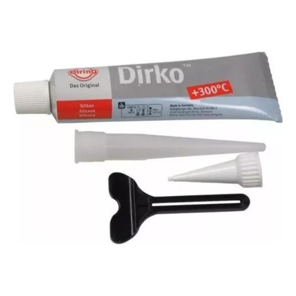 Cola Silicone Dirko Cinza 100g Original Elring 70ml | Shopee Brasil