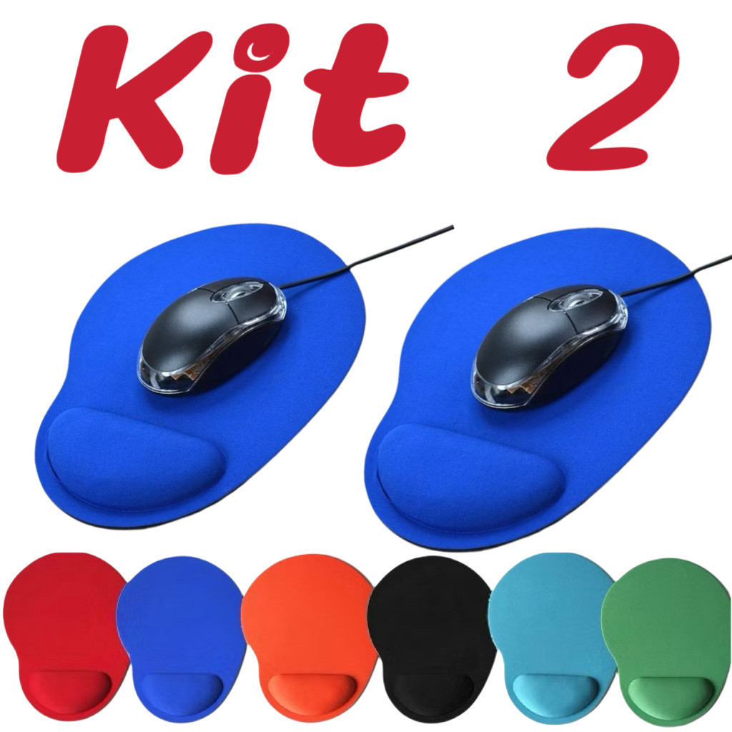 Kit 2 Mouse pad simples e estiloso marisa | Shopee Brasil