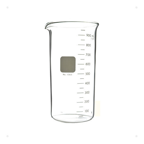 Bequer Forma Alta Becker 1000ml | Shopee Brasil