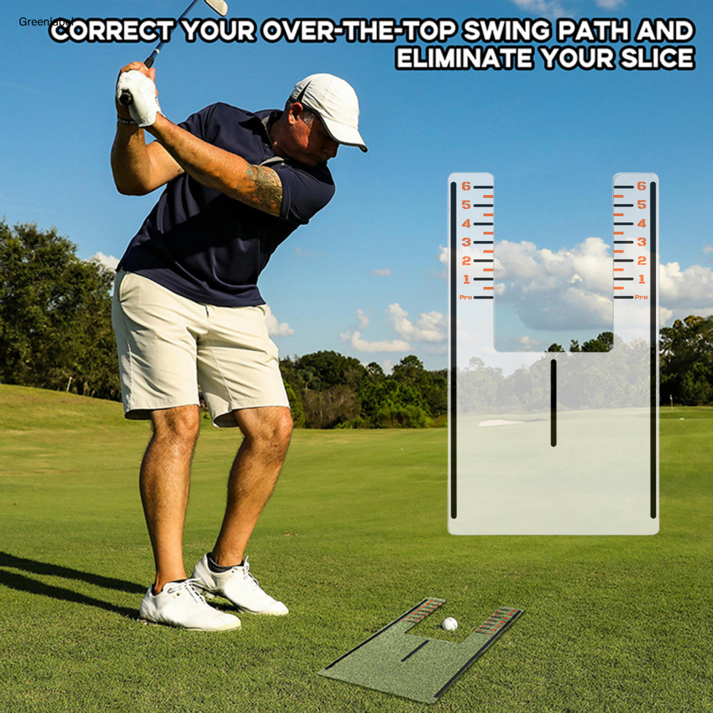 Putter Alignment Scope Golf Training Aid Portable Putting Mirror for ...
