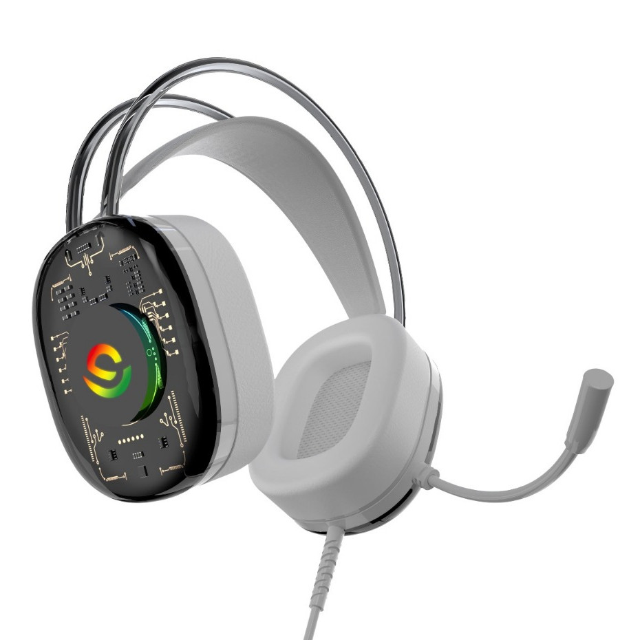 Fone Headset Gamer RGB P2 USB Flexível Com Fio FN639 | Shopee Brasil