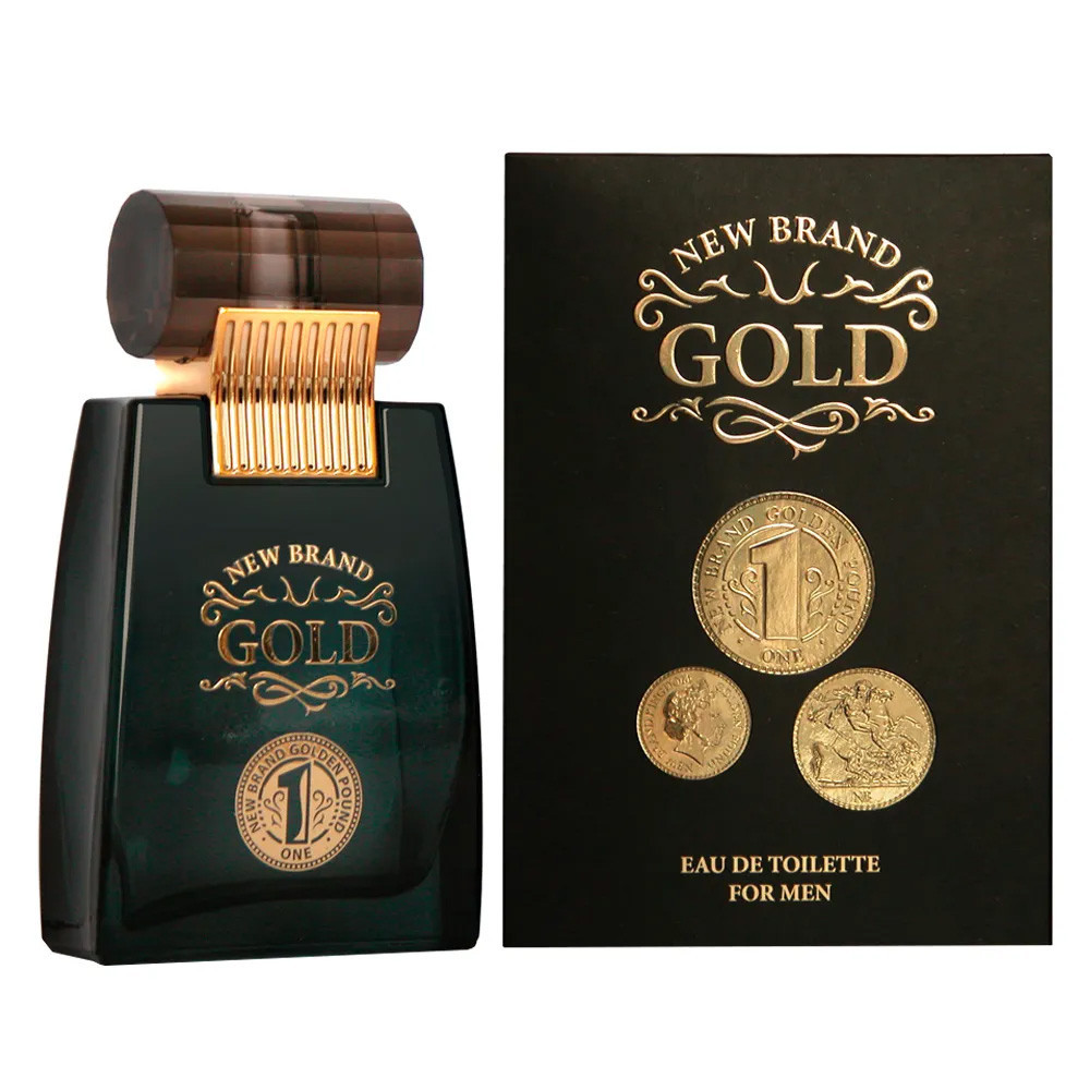 Perfume New Brand Prestige Gold For Men Eau de Toilette Masculino 100ml ...