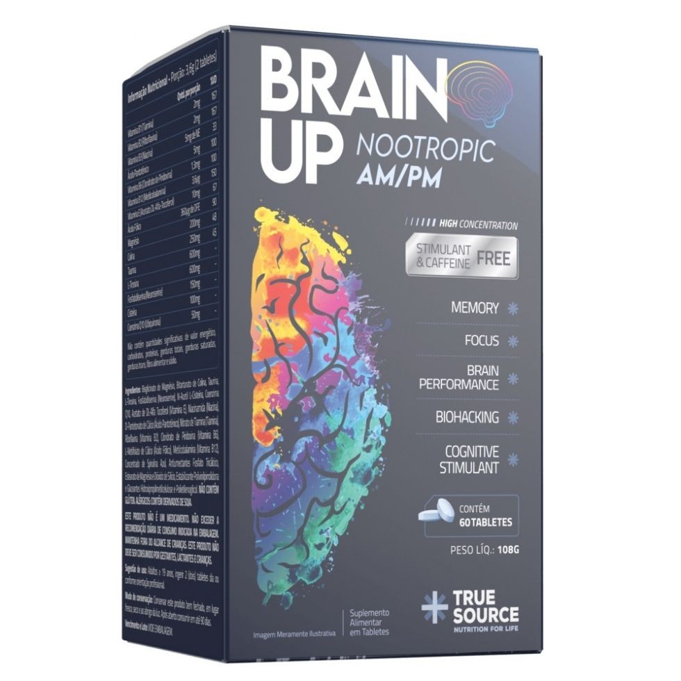 Brain Up Nootropic AM/PM (60 tabs) - Padrão: Único | Shopee Brasil
