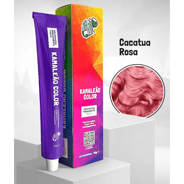 Kamaleão Color Coloração Permanente Cacatua Rosa | Shopee Brasil