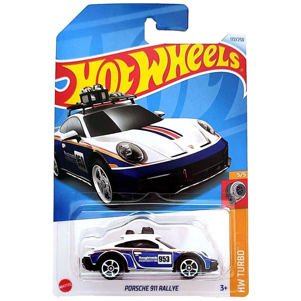 Hot Wheels Básico Mattel Porsche 911 Rallye (Lote N - 2024) | Shopee Brasil