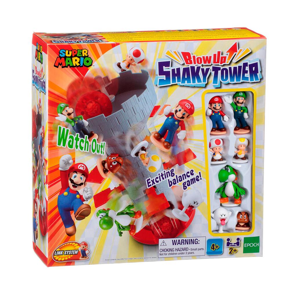 Jogo Super Mario - Blow Up - Shaky Tower - Epoch | Shopee Brasil