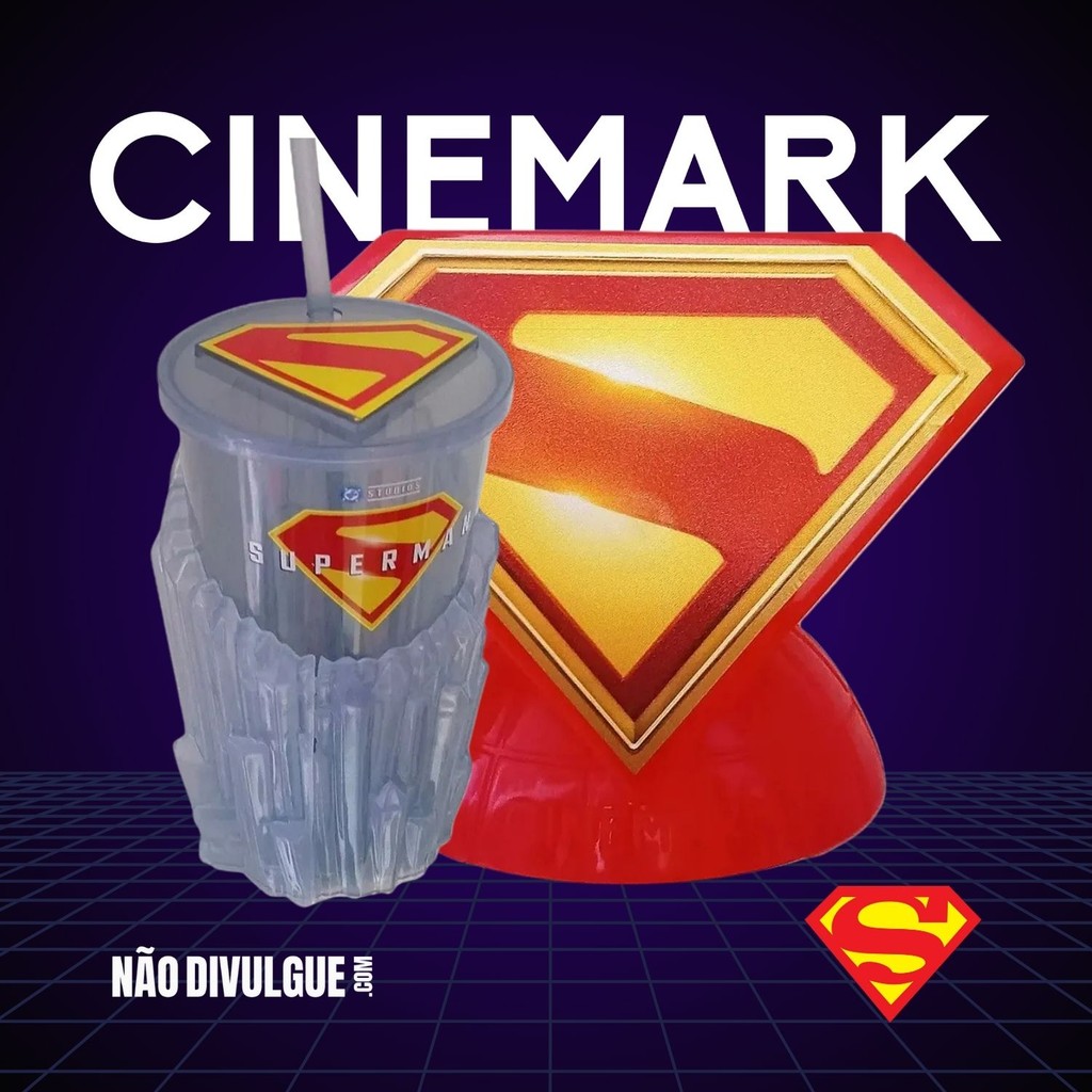 Superman Legacy Combo de Cinema - Cinemark | Shopee Brasil