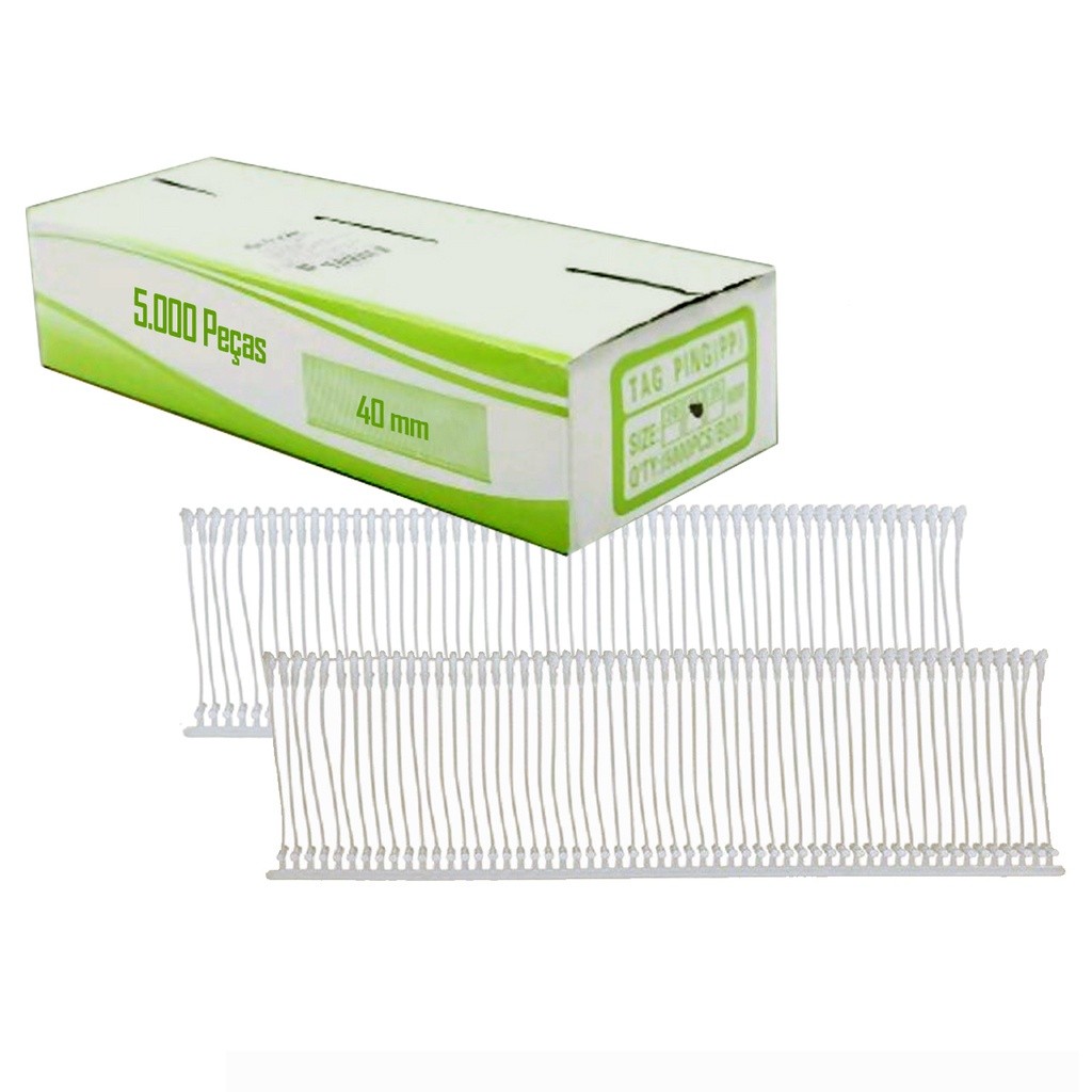 FIX PIN PINO PLASTICO IMPORTADO 25MM C/5.000 UNIDADES | Shopee Brasil