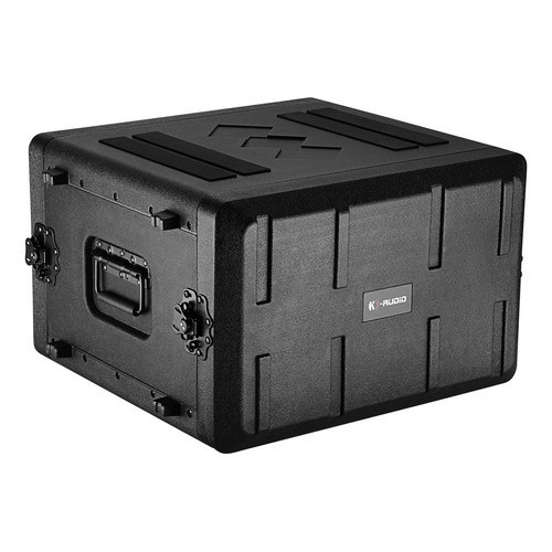 Case Para Rack Periférico CPE Polietileno 6u Profissional K-Audio Com Trilhos Roscados + Nota ...