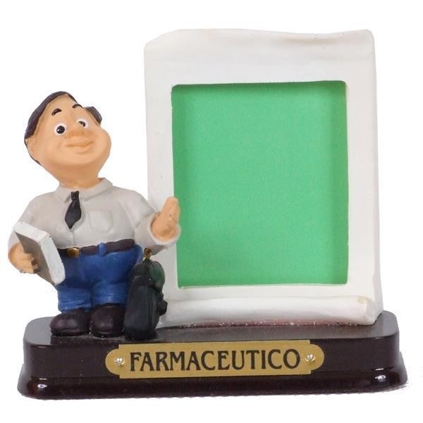 Boneco Profissional Farmaceutico Miniatura C Porta Foto 8 Cm | Shopee ...