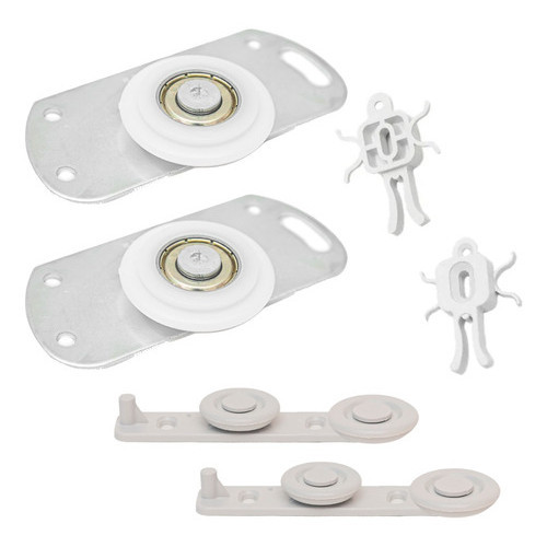Roldana Guarda Roupa P/ Porta De Correr 32mm 45k Kit 1 Porta | Shopee Brasil