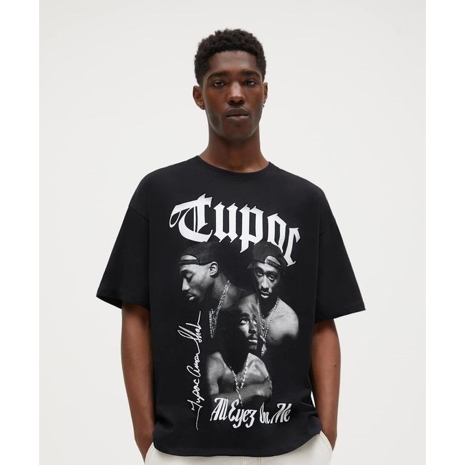 Camiseta Camisa Hipster Rapper Tupac 2pac | Shopee Brasil