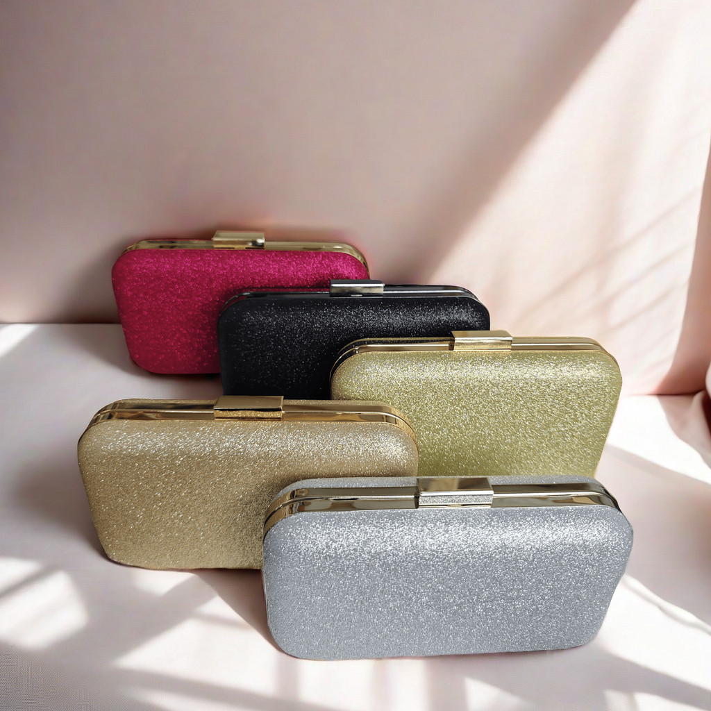 Bolsa clutch festa Casament bolsa com brilho de fest Carteira Feminina ...