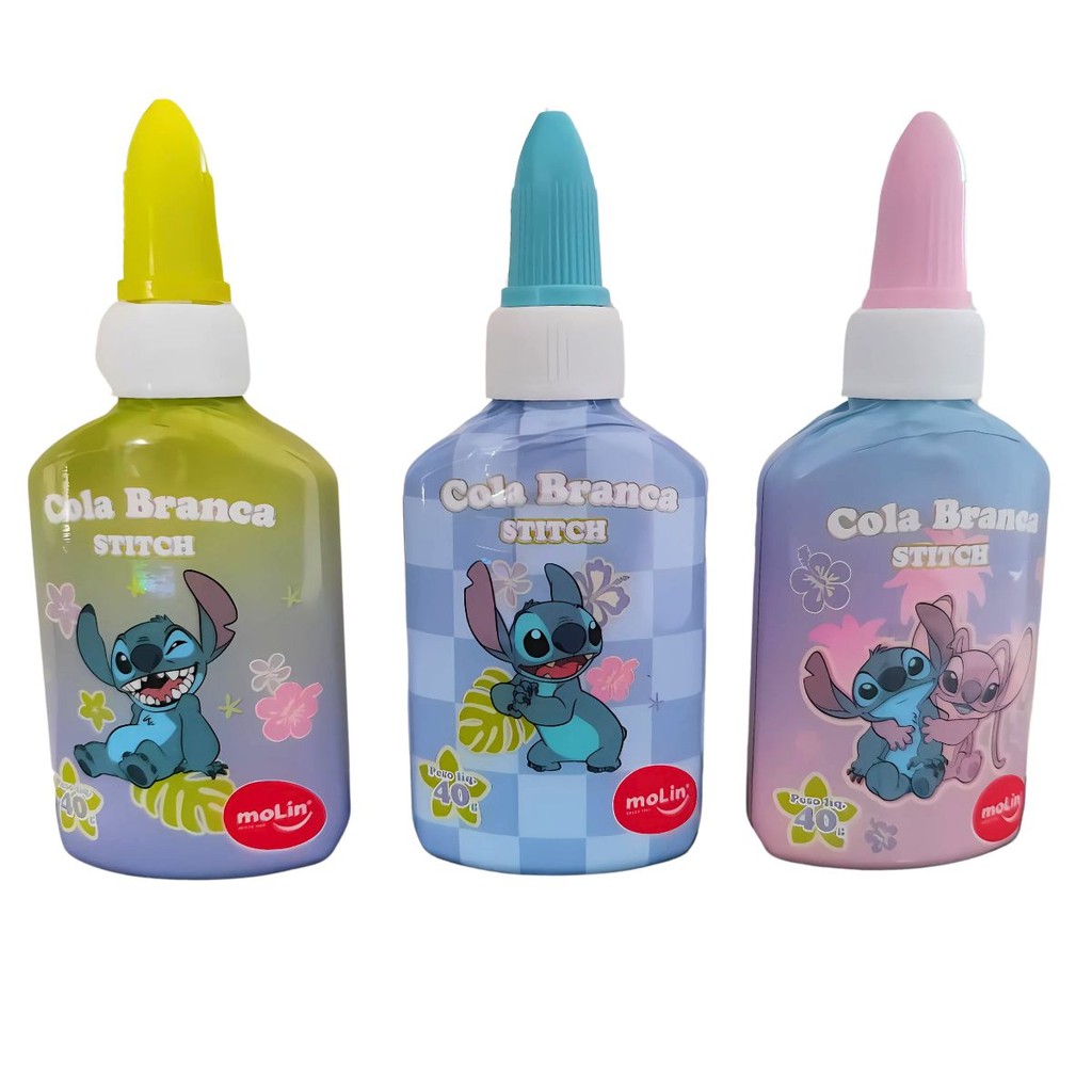 Cola Liquida Branca Stitch 40g - Molin | Shopee Brasil