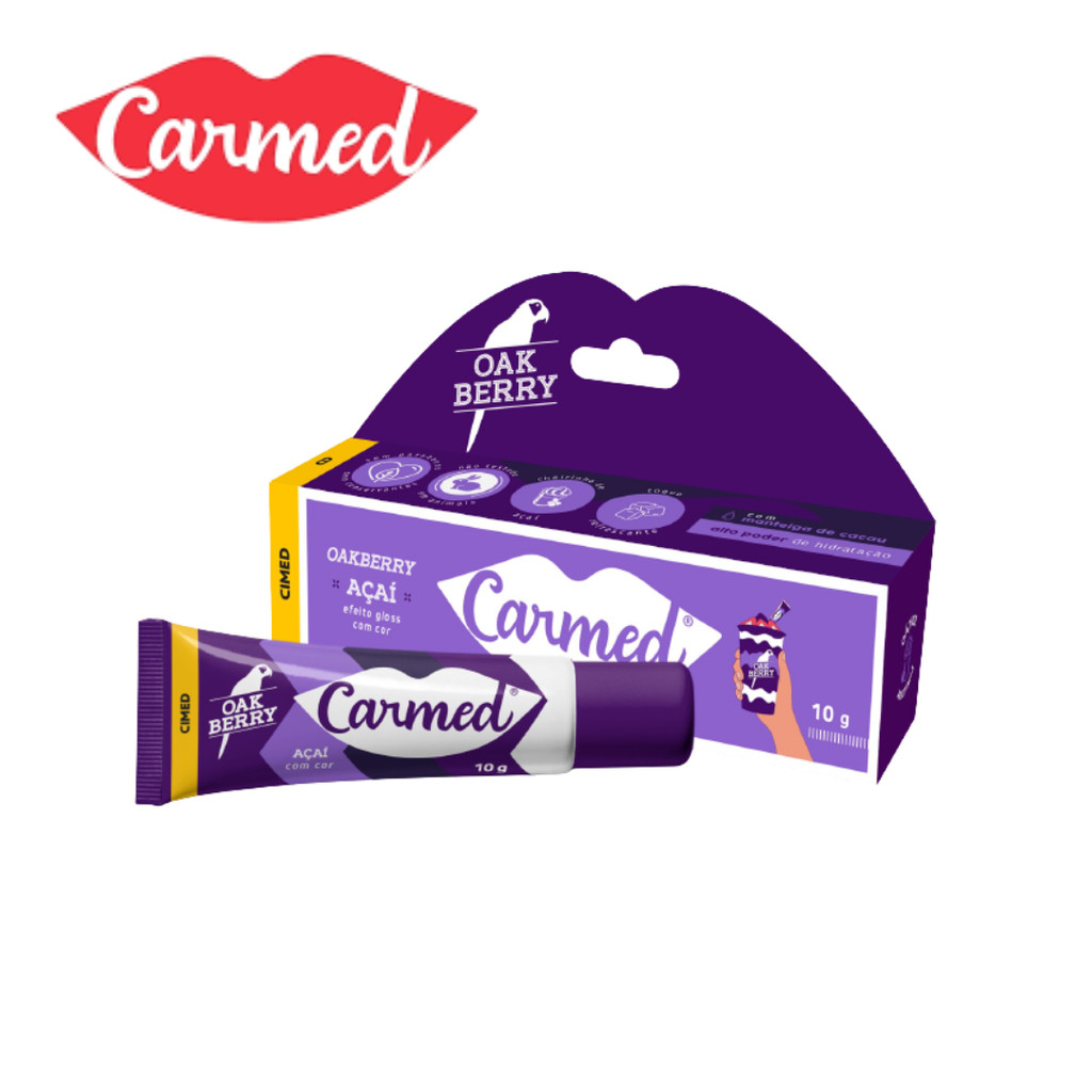 Balm Brilho Labial Hidratante Carmed 10g | Shopee Brasil