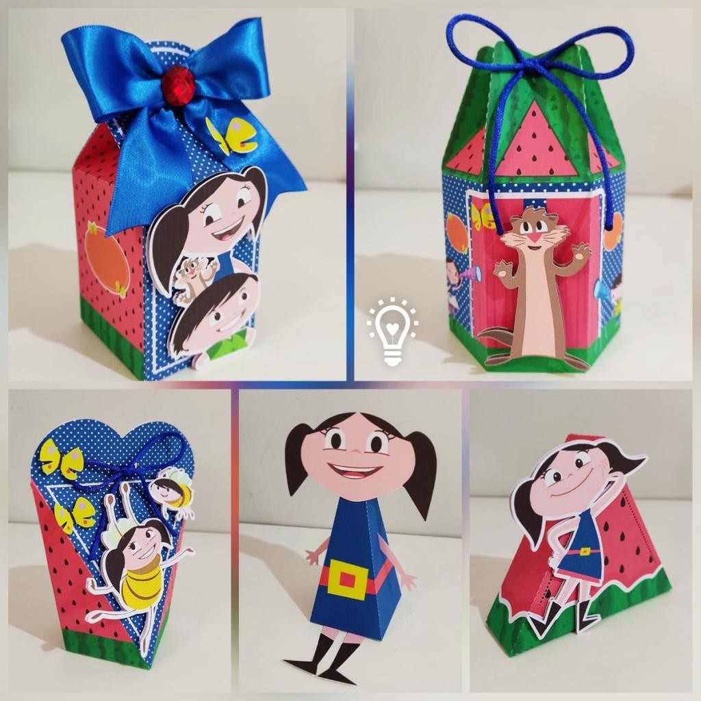 Kit Personalizado 10 Caixinha Festa Aniversário Show Da Luna | Shopee ...