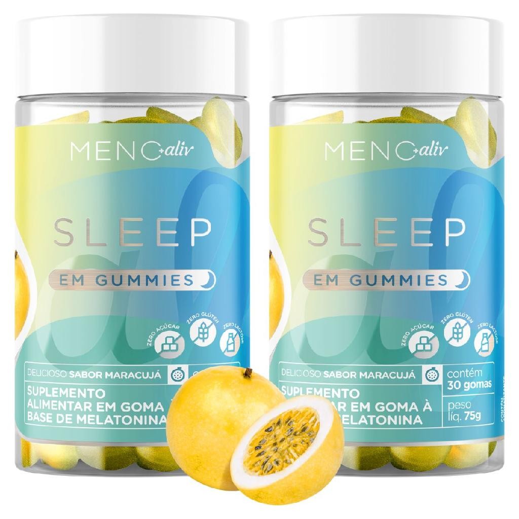 Gummie Sleep Melatonina L-teanina Auxílio no Sono Natural Relaxante ...