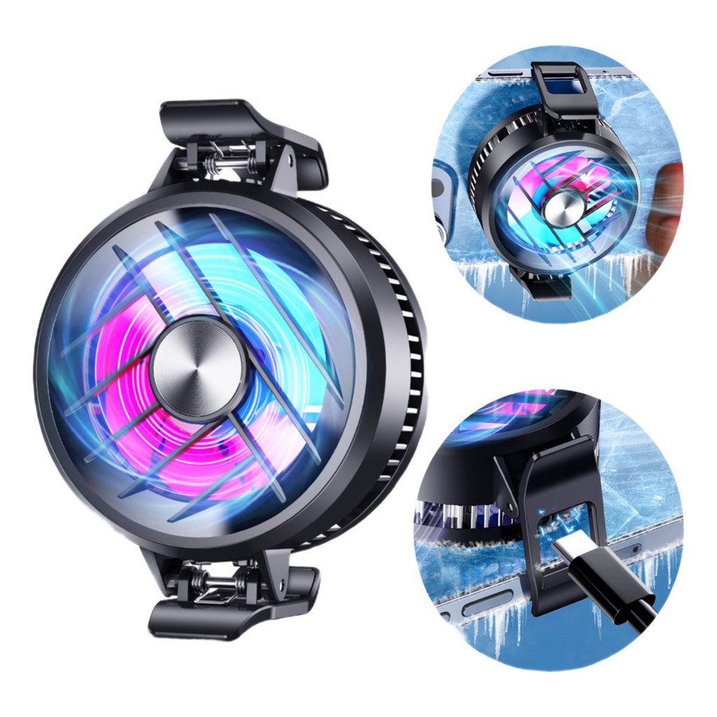 Cooler Celular Gamer Magnético Resfriador Premium Led Rgb | Shopee Brasil