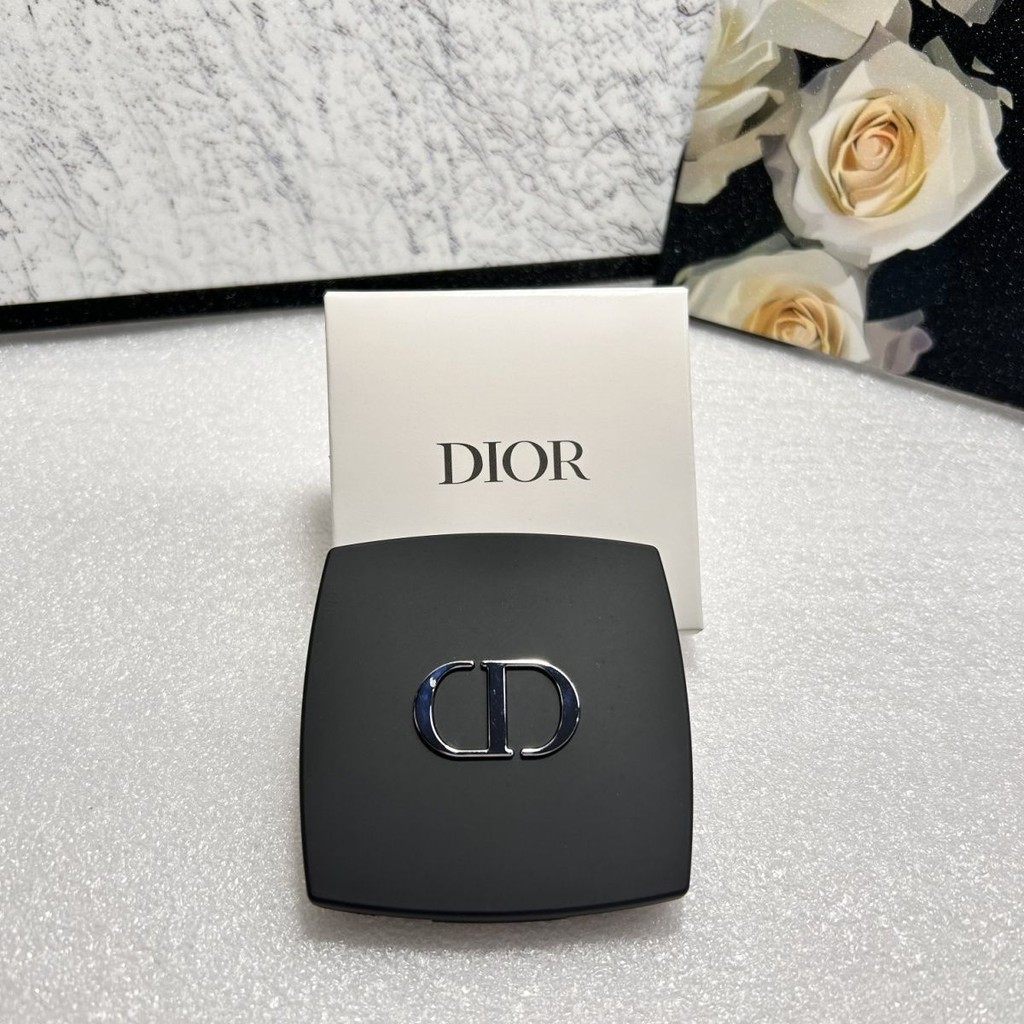 Dior2024 preto portátil quadrado dobrável espelho de maquiagem IANL ...