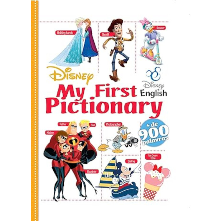 Disney - My First Pictionary | Shopee Brasil