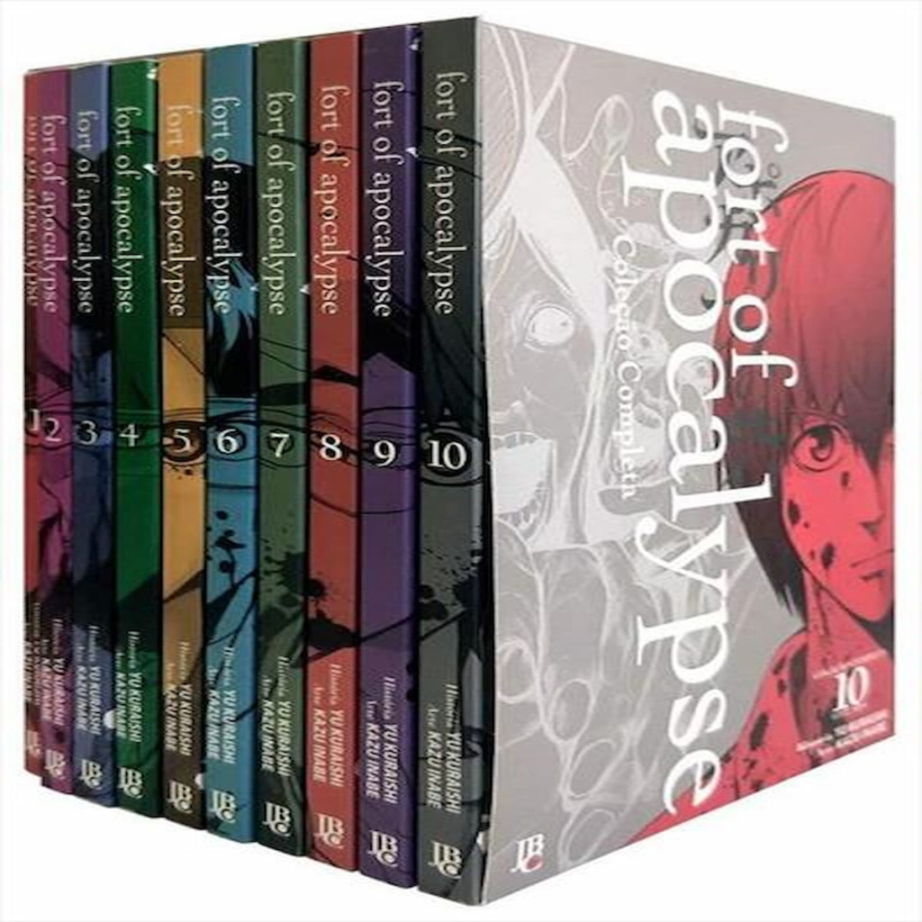 Box Fort of Apocalypse Coleção Completa 10 volumes autor Yu Kuraishi ...