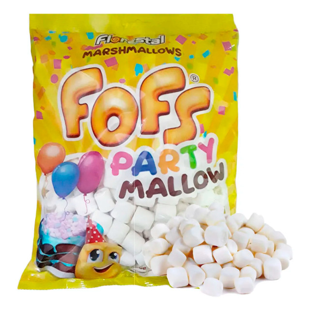 Marshmallow Mini Branco FOFS Party Mallow 250g | Shopee Brasil