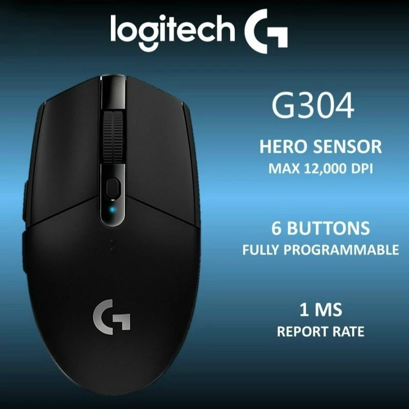 Logitech G304 LIGHT SPEED Mouse Para Jogos Sem Fio Honor Choice ...