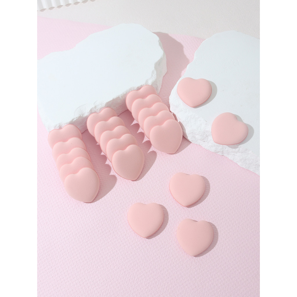 20Pcs Mini Finger Puffs Sem Látex Para Aplicador de Maquiagem de Creme ...