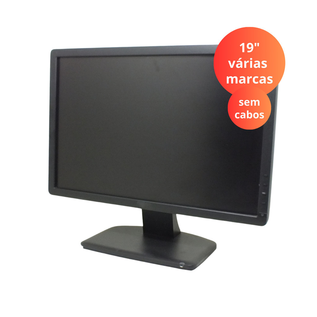 Monitor LCD Usado - Widescreen - Escolha o tamanho | Shopee Brasil