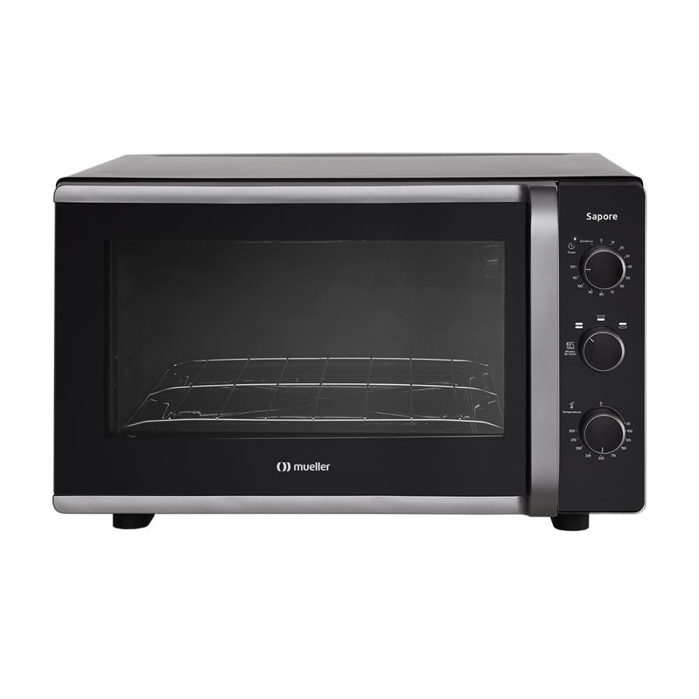 Forno Elétrico de Bancada Mueller Sapore 44L 220v Preto | Shopee Brasil
