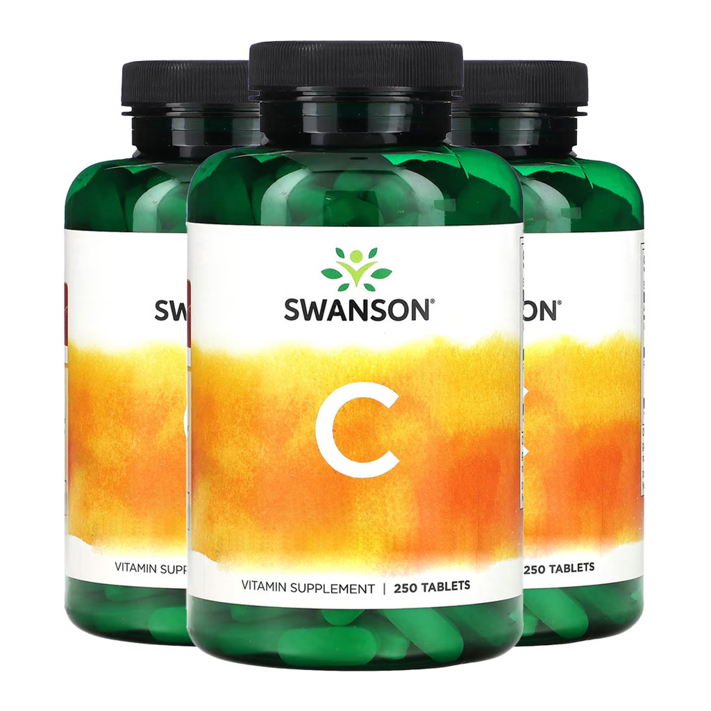 Kit 3x Vitamina C 1000mg Rosa Mosqueta Swanson 250Tab Importado /Made in Usa | Shopee Brasil