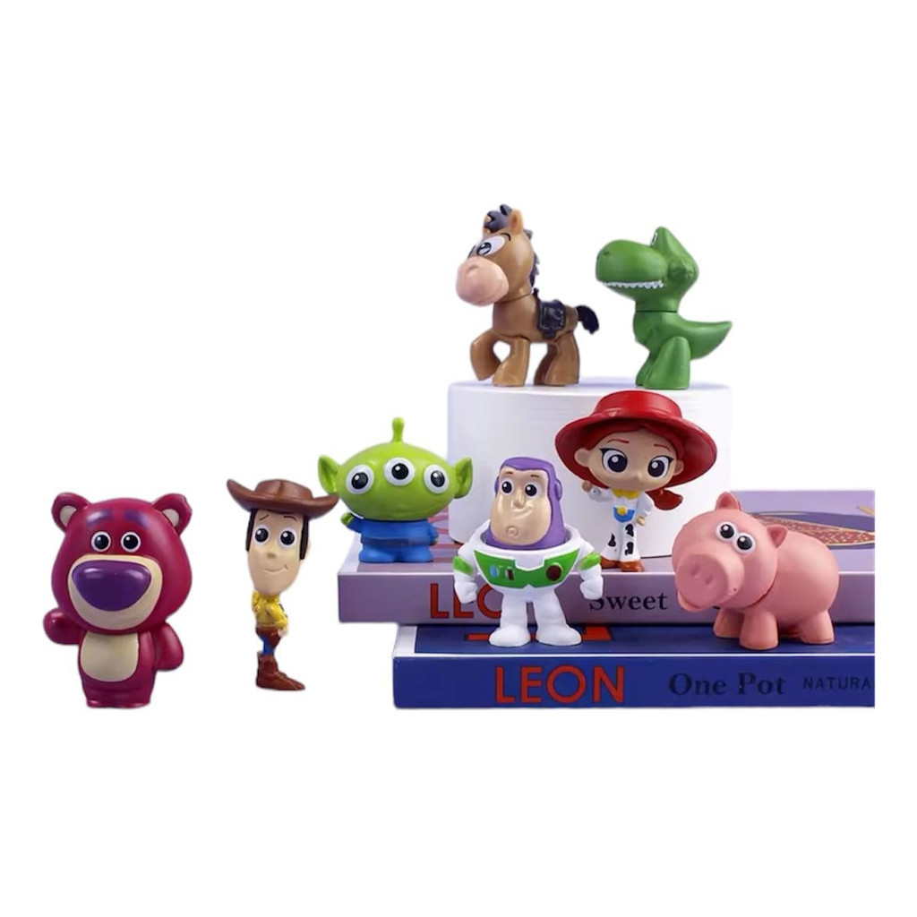 Kit Com 8 Peças Toy Story Miniaturas Infantil - Bonecos - Figura de ...