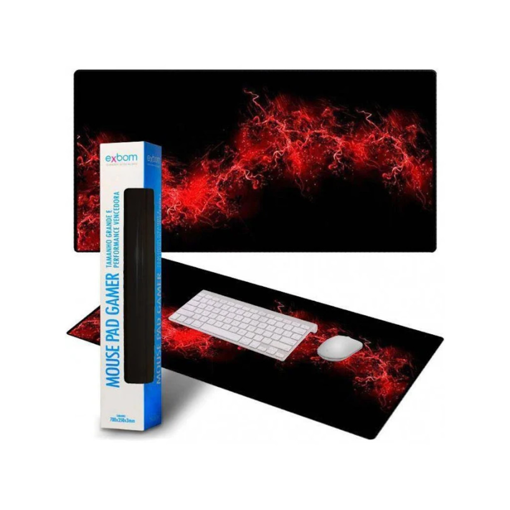 Mouse Pad Gamer Speed Extra Gigante Para Jogos, Games, Escritório ...