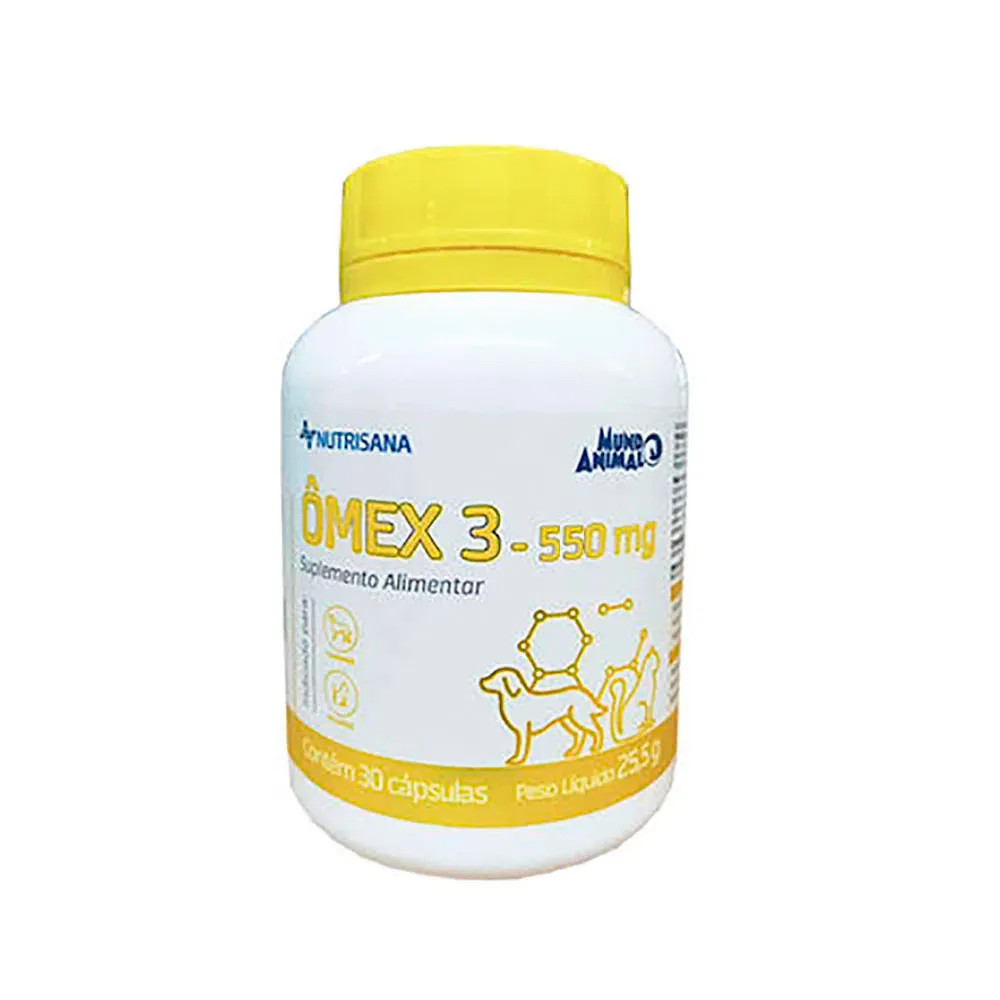 NUTRISANA OMEX 3 - 550MG 30CAP | Shopee Brasil