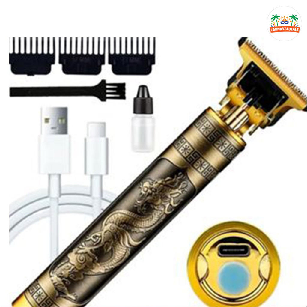 Barbeador de barba masculino, barbeador elétrico profissional | Shopee Brasil