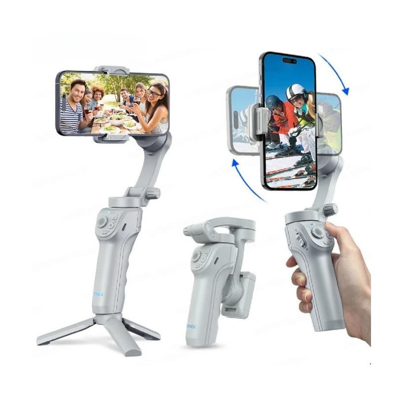 Estabilizador Gimbal Celular Com Rastreamento Facial 3 Eixos ...