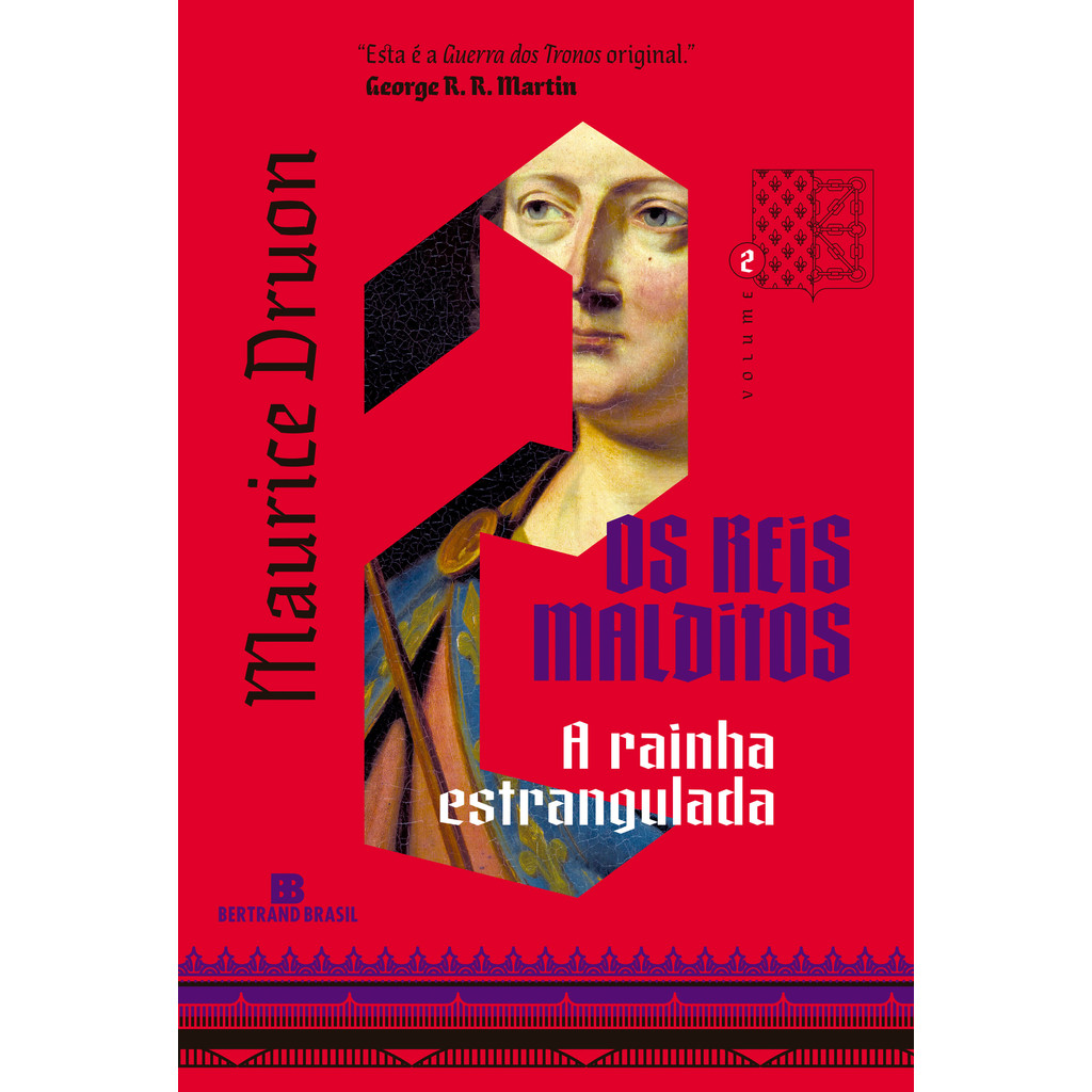 A rainha estrangulada (Vol. 2 Os reis malditos) | Shopee Brasil