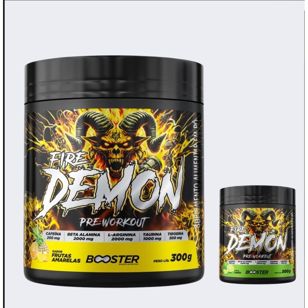 PRE-WORKOUT FIRE DEMON 300G | Shopee Brasil