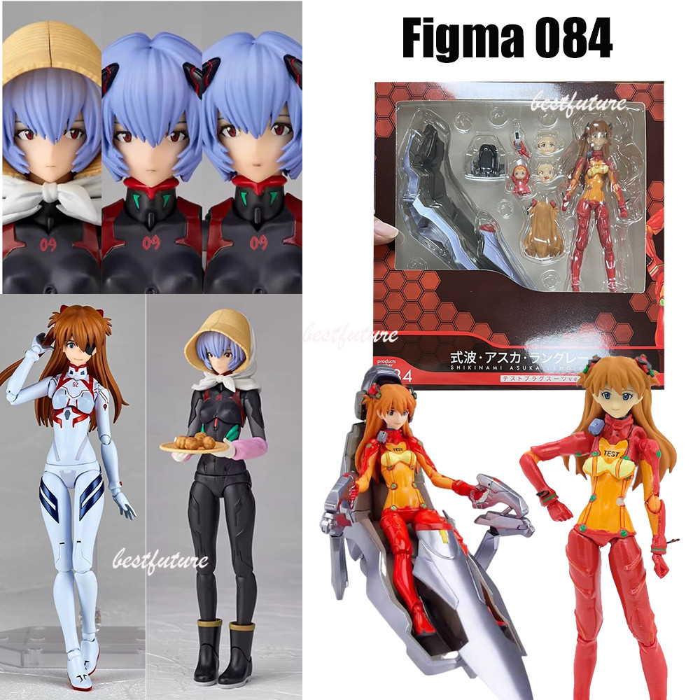 Figma 084 Eva Asuka Langley Figura De Ação Ei Ayanami Yamaguchi Neon ...