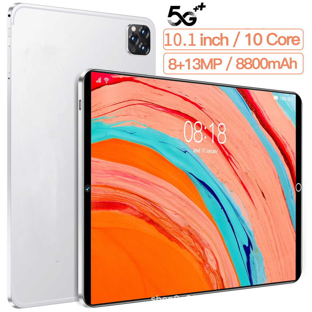 Novo 10.1 Polegada Tablets 4G LTE Android 12 Chamada Telefônica 12GB ...